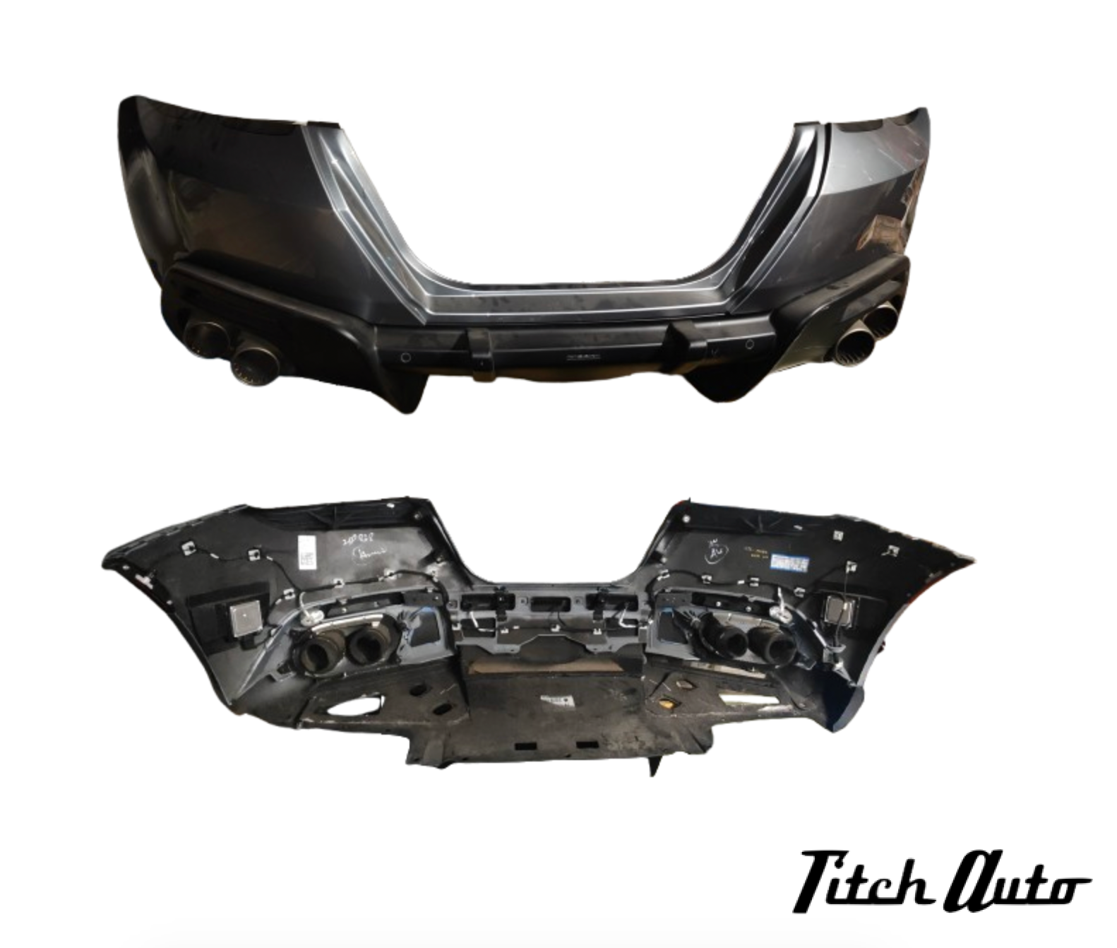 Ferrari Roma USED Rear Bumper and accessories – TitchAuto