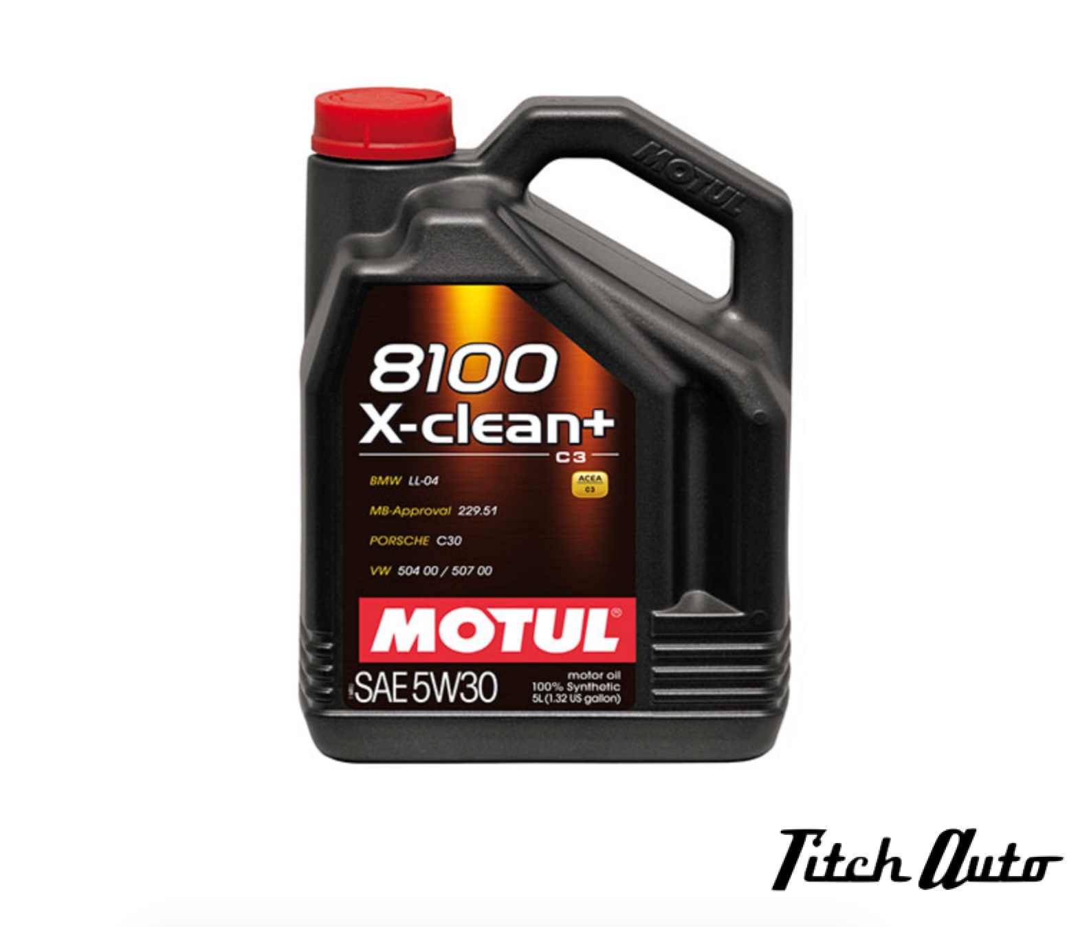 MOTUL 8100 X-clean Plus - 5W-30 Synthetic (5 Liter)