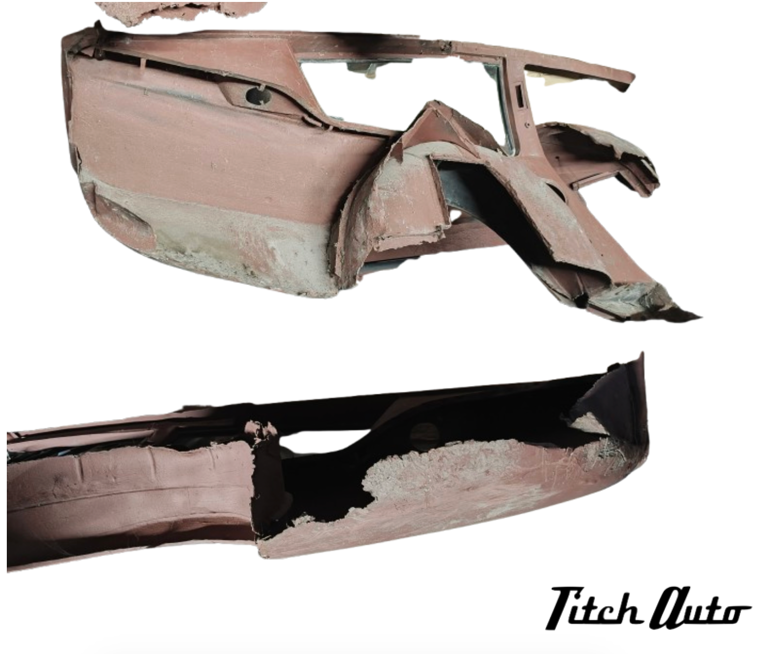 Maserati Indy USED set of rear fender + windows